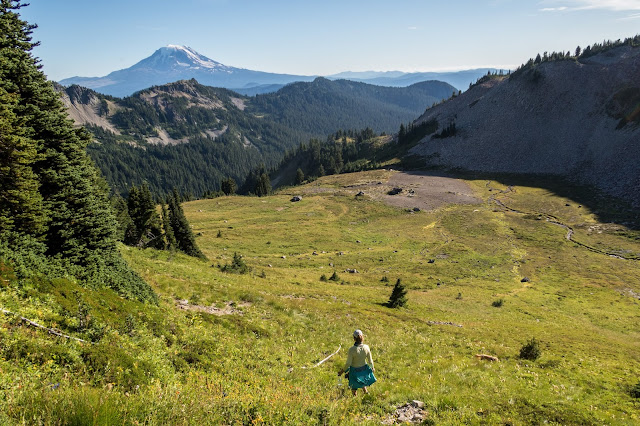 Eric's Hikes: Goat Rocks Wilderness: Goat Lake Loop and Old Snowy