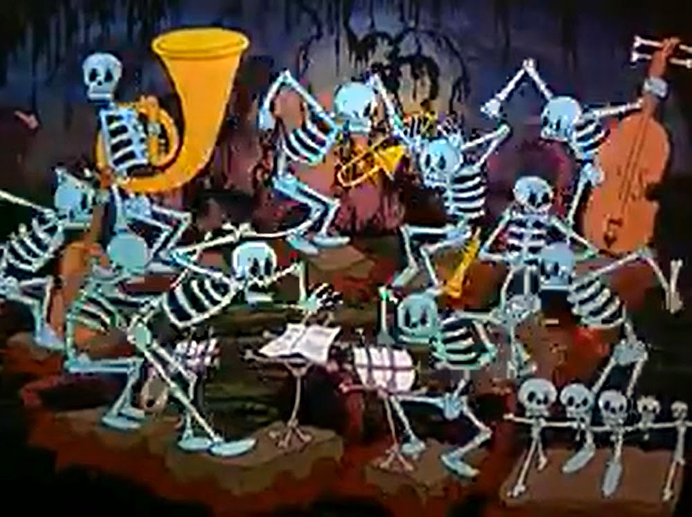 13: SKELETON FROLIC - Ub Iwerks - "A Color Rhapsody" (1937)