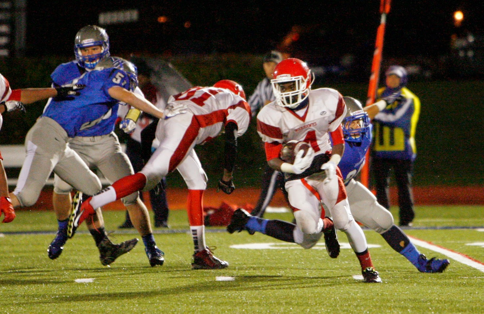 Mark Kodiak Ukena: IHSA Varsity Football: North Chicago at Vernon Hills