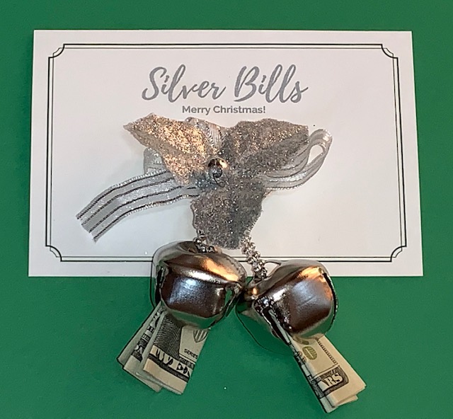 Jingle BILLS or Silver BILLS Gift Idea - RKO Ideas Galore by Karen