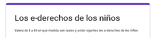 Creadores Julio Verne: Los e-derechos de los niños Creadores Julio Verne: Los e-derechos de los niños
