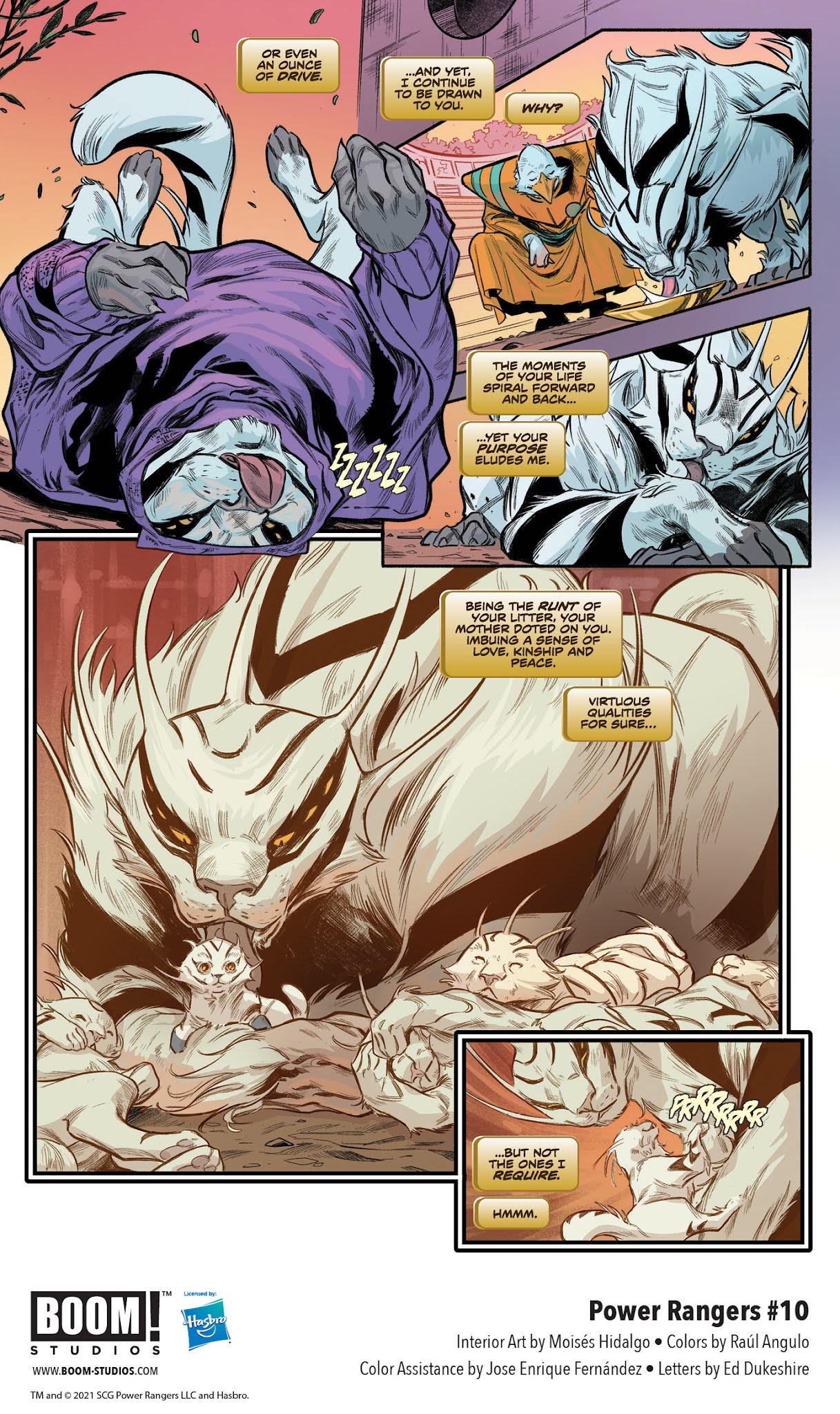 Kiya aparece em flashback na prévia de Power Rangers #10