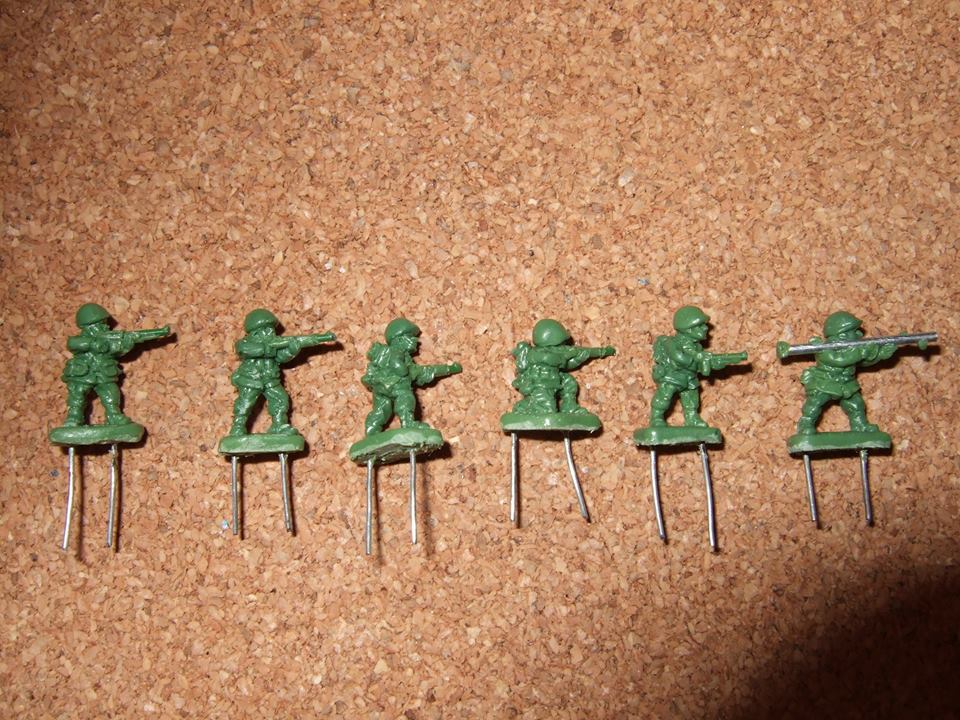 10mm Wargaming: 10mm WWII Americans from Lancer Miniatures