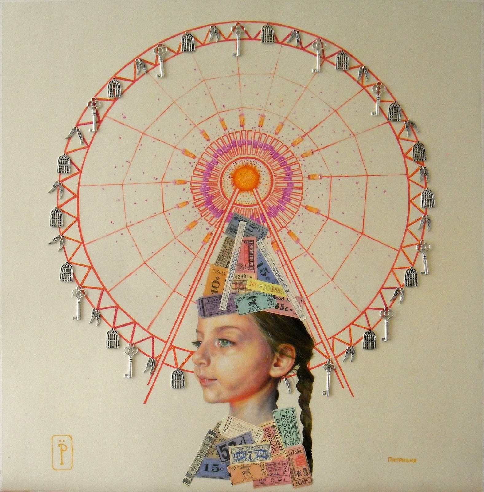 Camila Reveco : Patricia Sánchez Saiffe: Una constelación de pintura