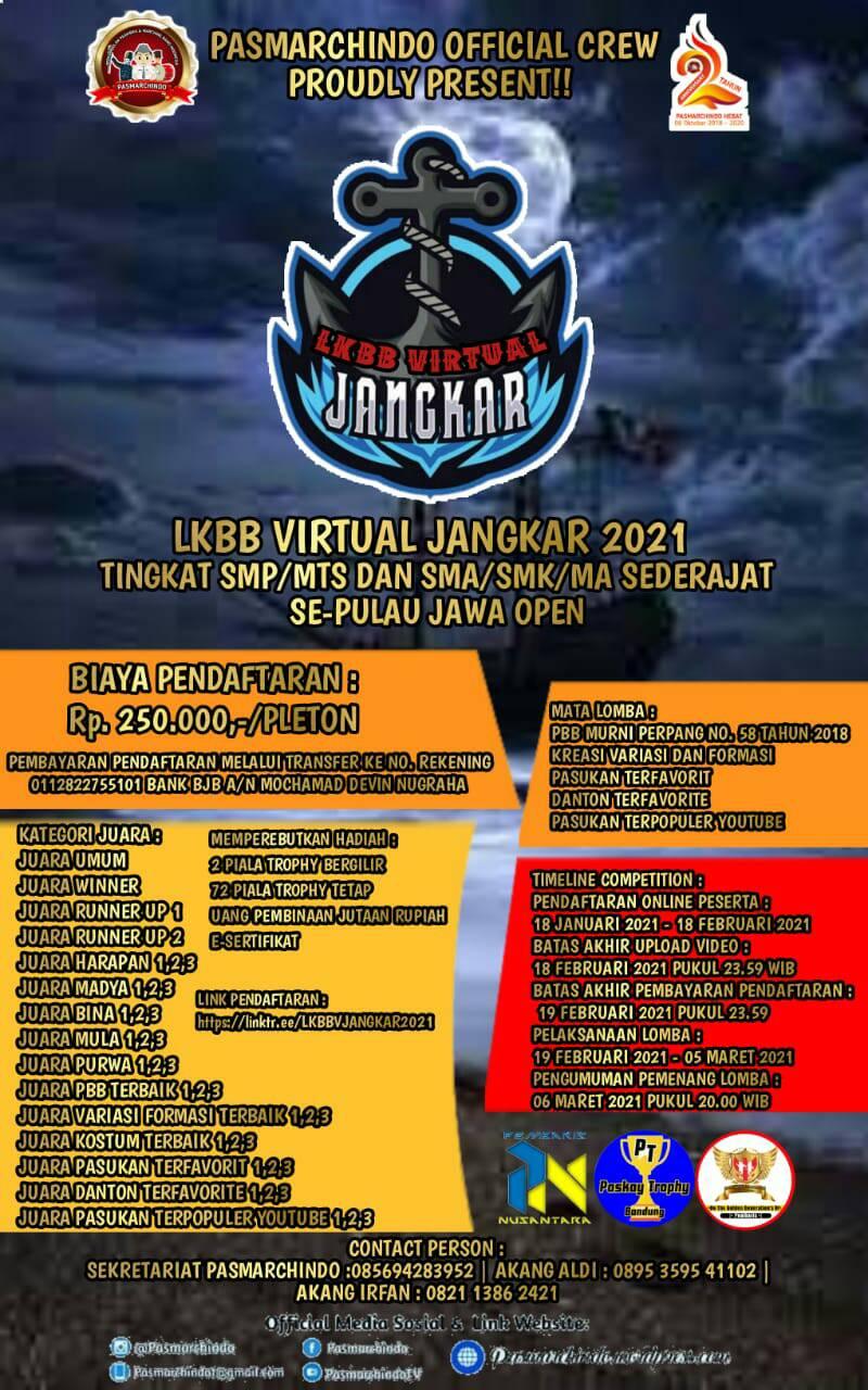 LKBB ( Lomba Kecakapan Baris Berbaris ) VIRTUAL JANGKAR 2021 Se-Pulau ...