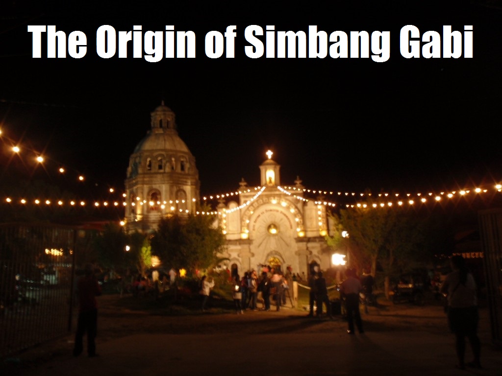 Thoughts to Promote Positive Action...: The Origin of Simbang Gabi