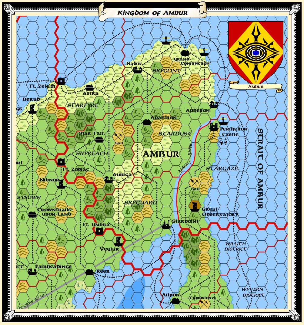 About Bruce Heard and New Stories: The Alphatian Province of Ambur