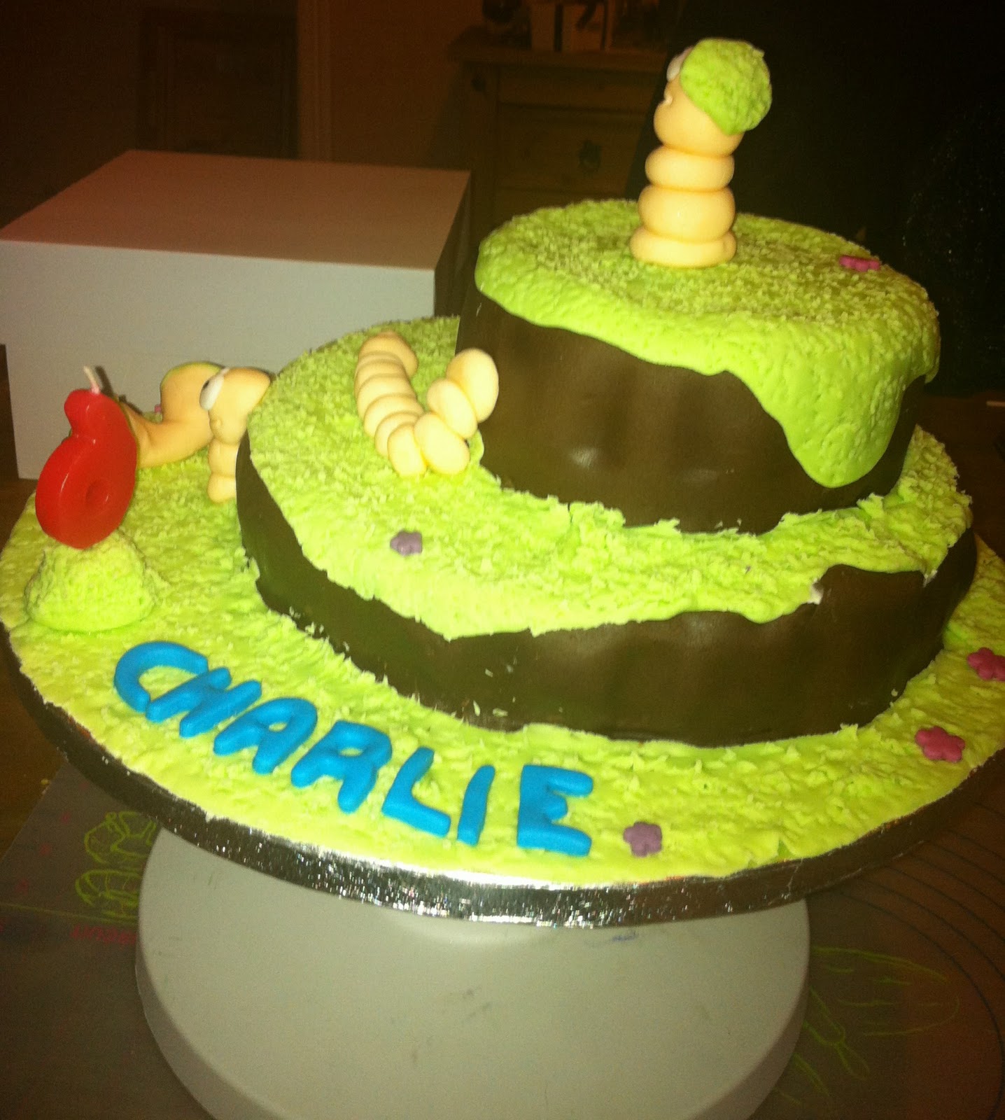 My Life in Cakes: Wiggly Worm Cake