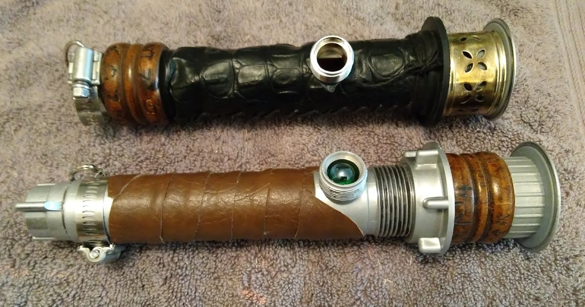 How to make a great lightsaber prop hilt on a budget