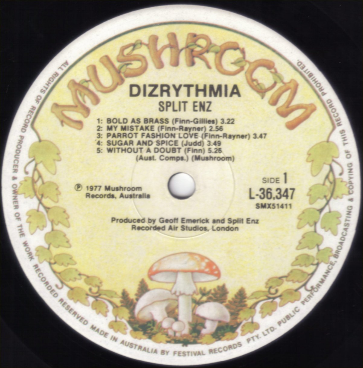 Rock On Vinyl: Split Enz - Dizrythmia (1977) + Bonus Tracks