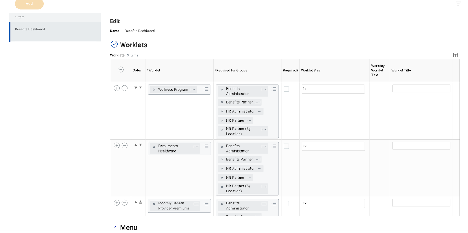 Workday Tricks: Dashboard
