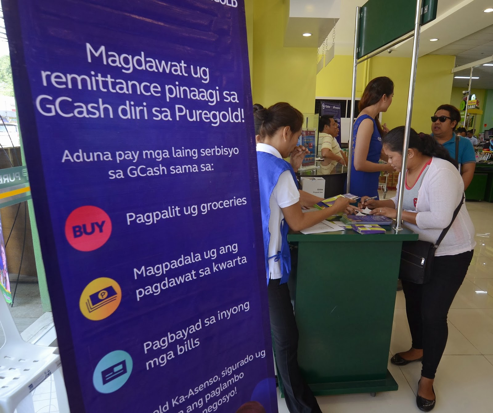 GCash services now offered in Puregold Digos, Tagum, and Lanang ...