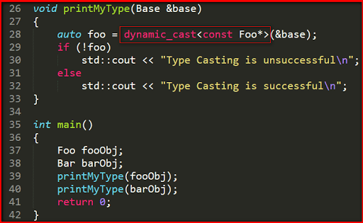 dynamic_cast conversion - 1 ~ C++ Learning Tutorials