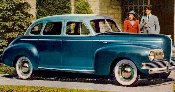 Car Style Critic: Redesigned 1941 Nash: Fastbacks and Notchbacks Too
