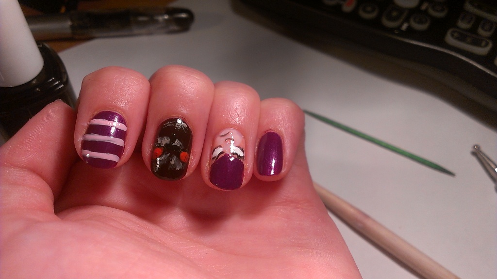 Claws by TheShreddedWheat: League of Legends Annie nails