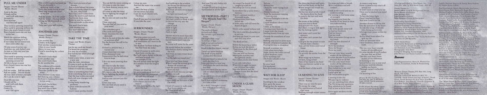 Cries from the Quiet World: Dream Theater "Images And Words"