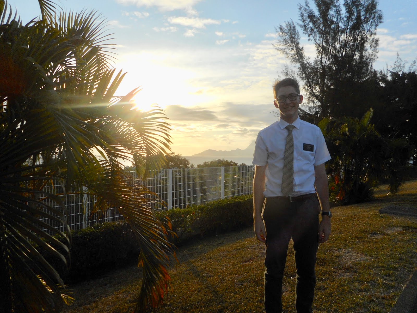 Short Sleeve Shirts and Sandals: President Bize's last week