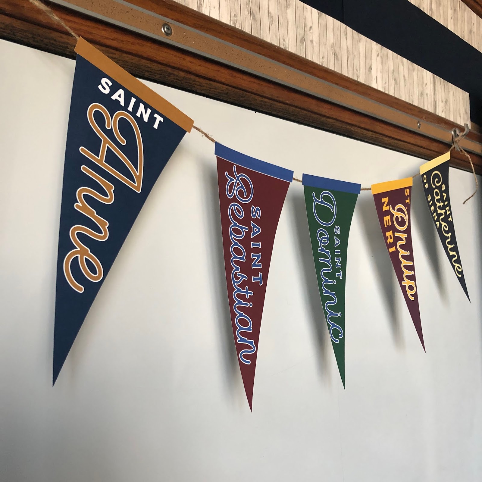 Look to Him and be Radiant: Saint Pennants {Perfect for Catholic ...