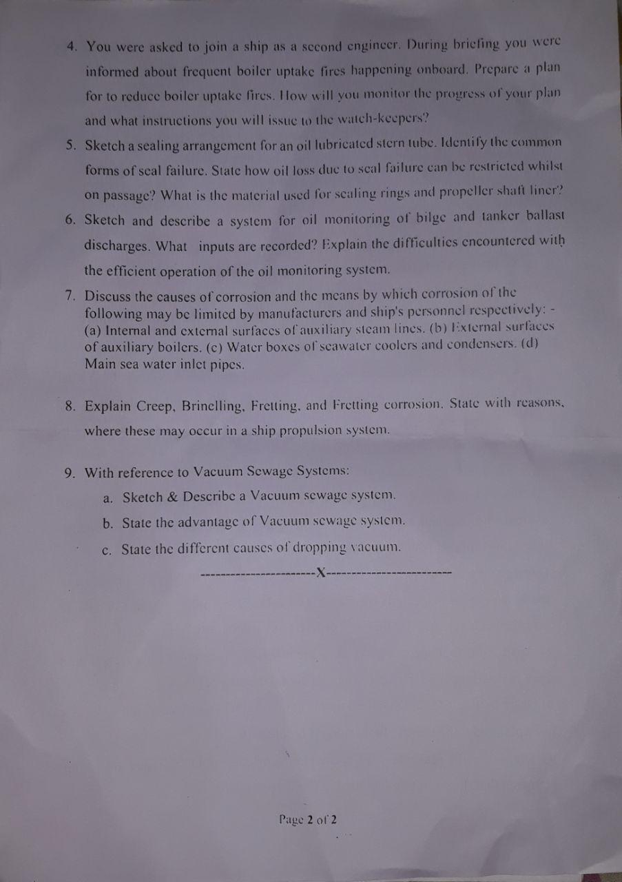 General 📓📚- MEO Class 2 Papers