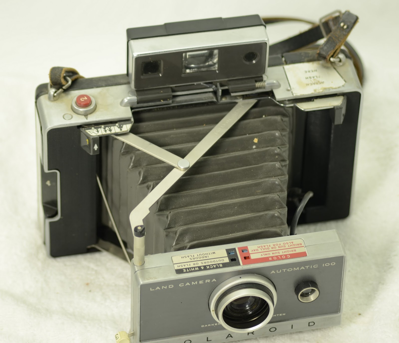 Vintage Camera House: polaroid land camera 100