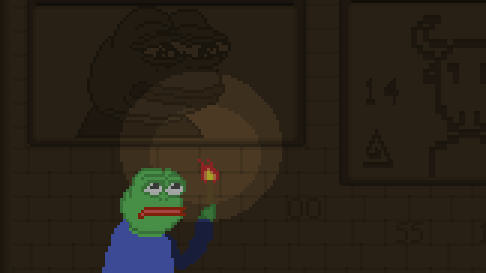 An indie point n' click adventure game about Pepe trapped in Epstein's ...
