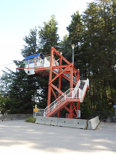 The view from here: Usk Ferry, Usk, British Columbia
