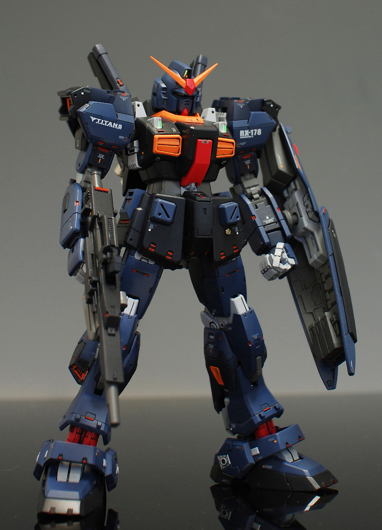 GUNDAM GUY: RG 1/144 Gundam Mk-II Titans - Customized Build