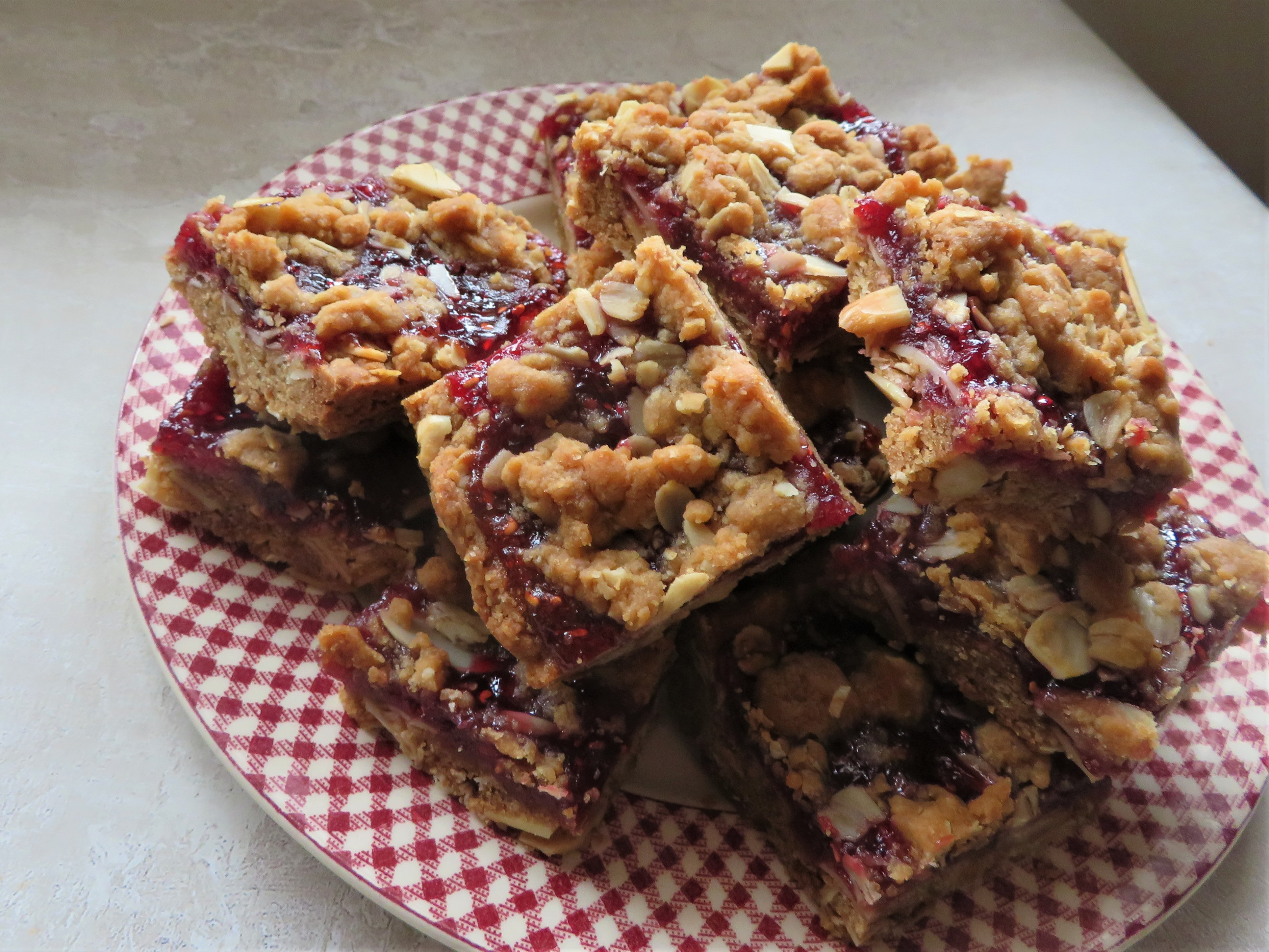 Raspberry Jam Bars | The English Kitchen