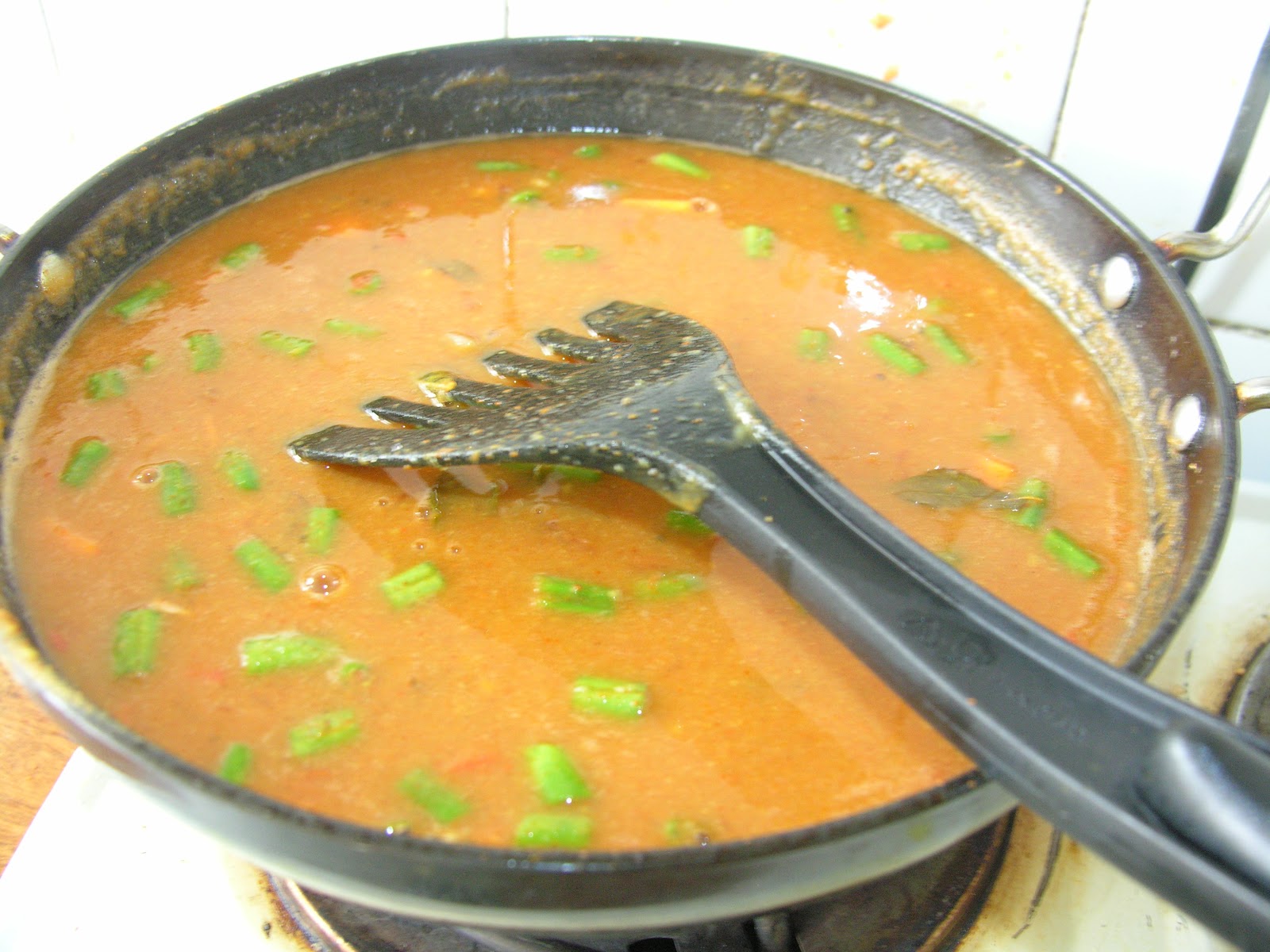 With Love from Mom's Kitchen: Sambhar( Tur dal cooked with vegetables ...