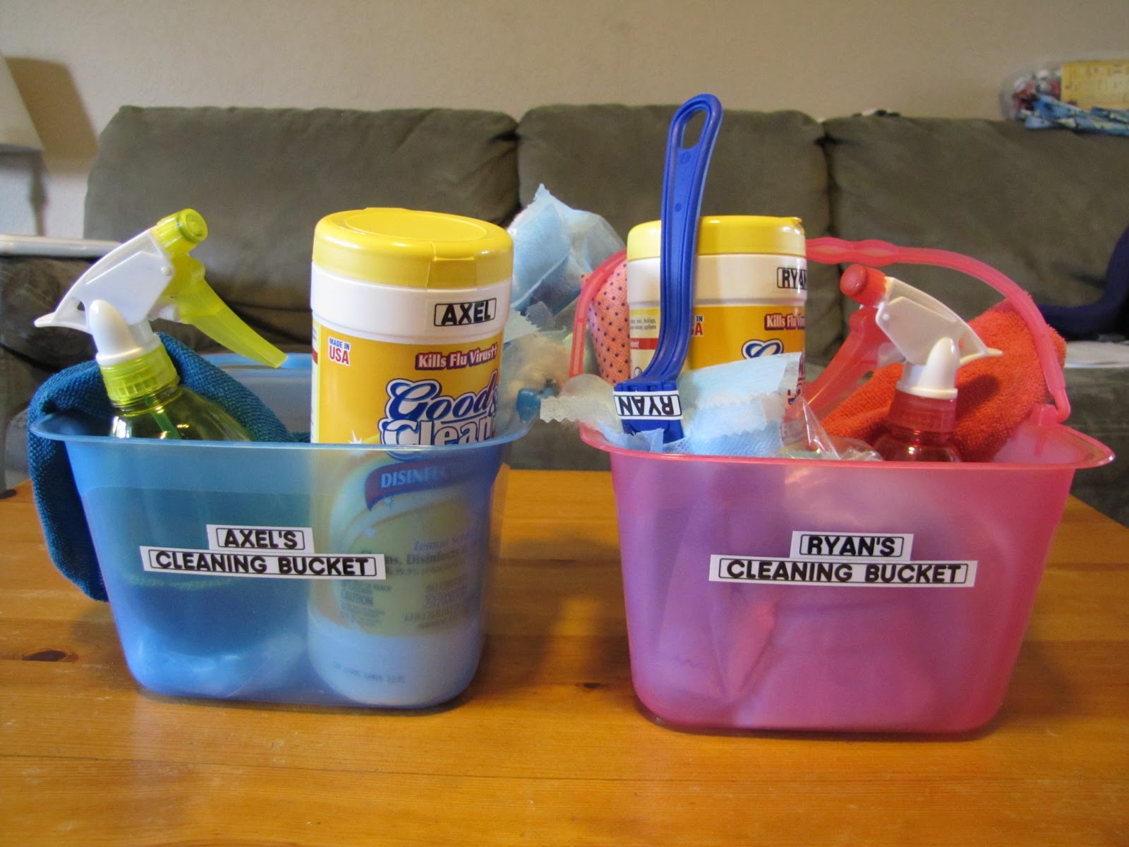 Made by Mama Bear: My Kids LOVE to Clean!!