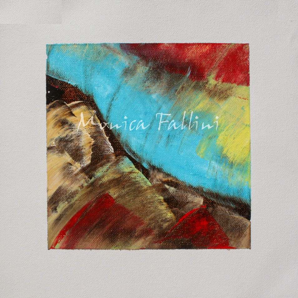 Monica Fallini daily paintings: Earth and waterfalls, geologic ...