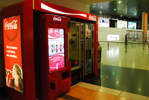 D.I. Martin Rojtenberg: Coca Cola Interactive Vending Machine