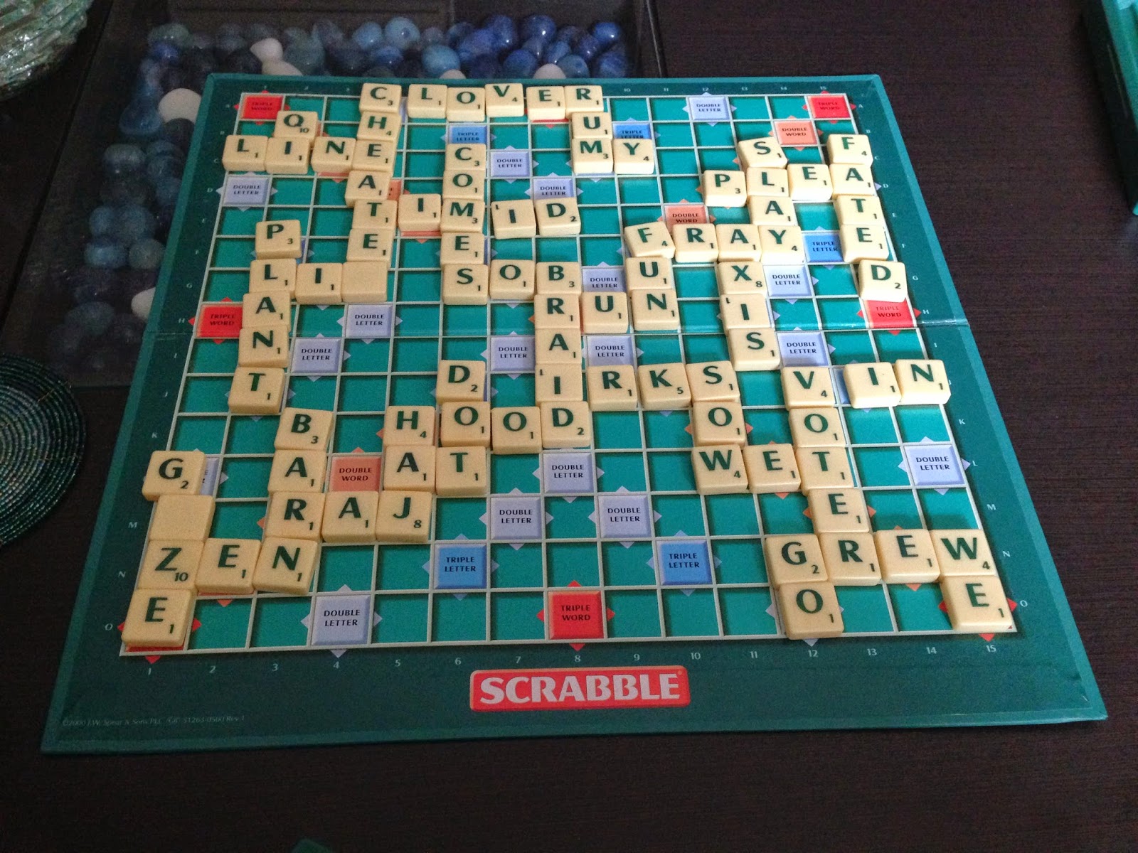 Rajeev's World: Unscrambling Scrabble!
