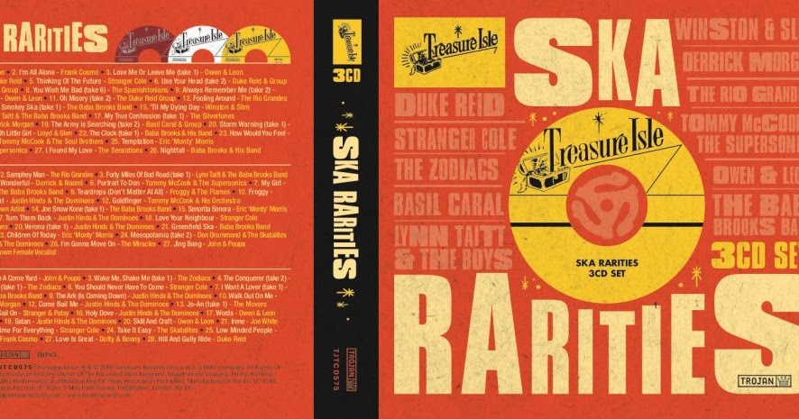 TREASURE ISLE SKA RARITIES - AHORA DISPONIBLE | RudeBoy and Skinhead Sounds