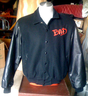 VintageTourJackets: MICHAEL JACKSON BAD TOUR JACKET BY LP DESIGNS