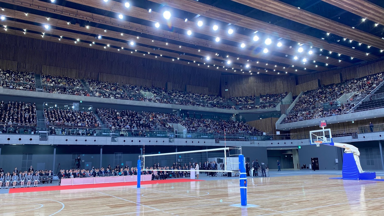 Arena que receberá vôlei nos Jogos Olímpicos é inaugurada com ...
