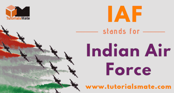 IAF Full Form: What is the full form of IAF? - TutorialsMate