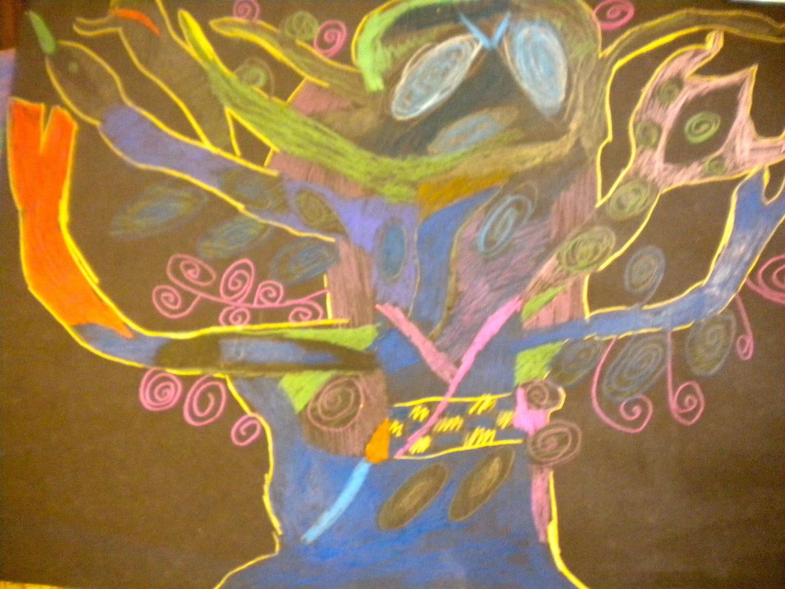 Waitsfield Elementary Art: Gustav Klimt's "Tree of Life"
