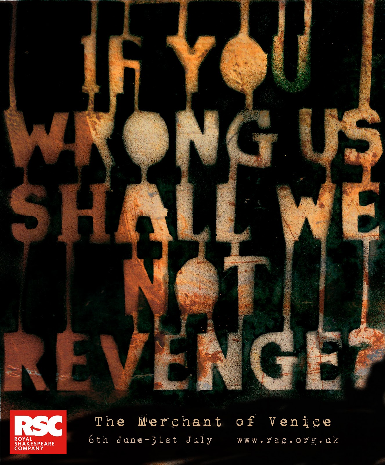 Beth Siddorn Illustration: RSC Merchant of Venice