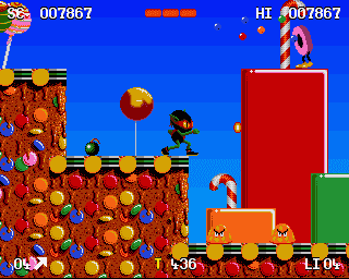 Indie Retro News: Zool: Ninja of the Nth Dimension (Amiga Game, Gremlin ...