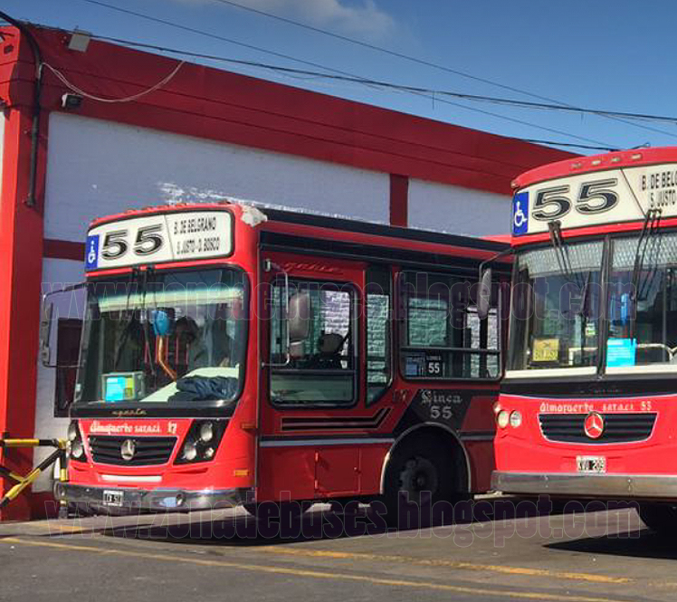 Colectibus - Zona de Buses: LINEA 55