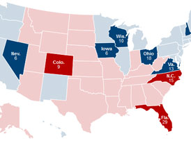 the American election: Swing states: Why are they important?