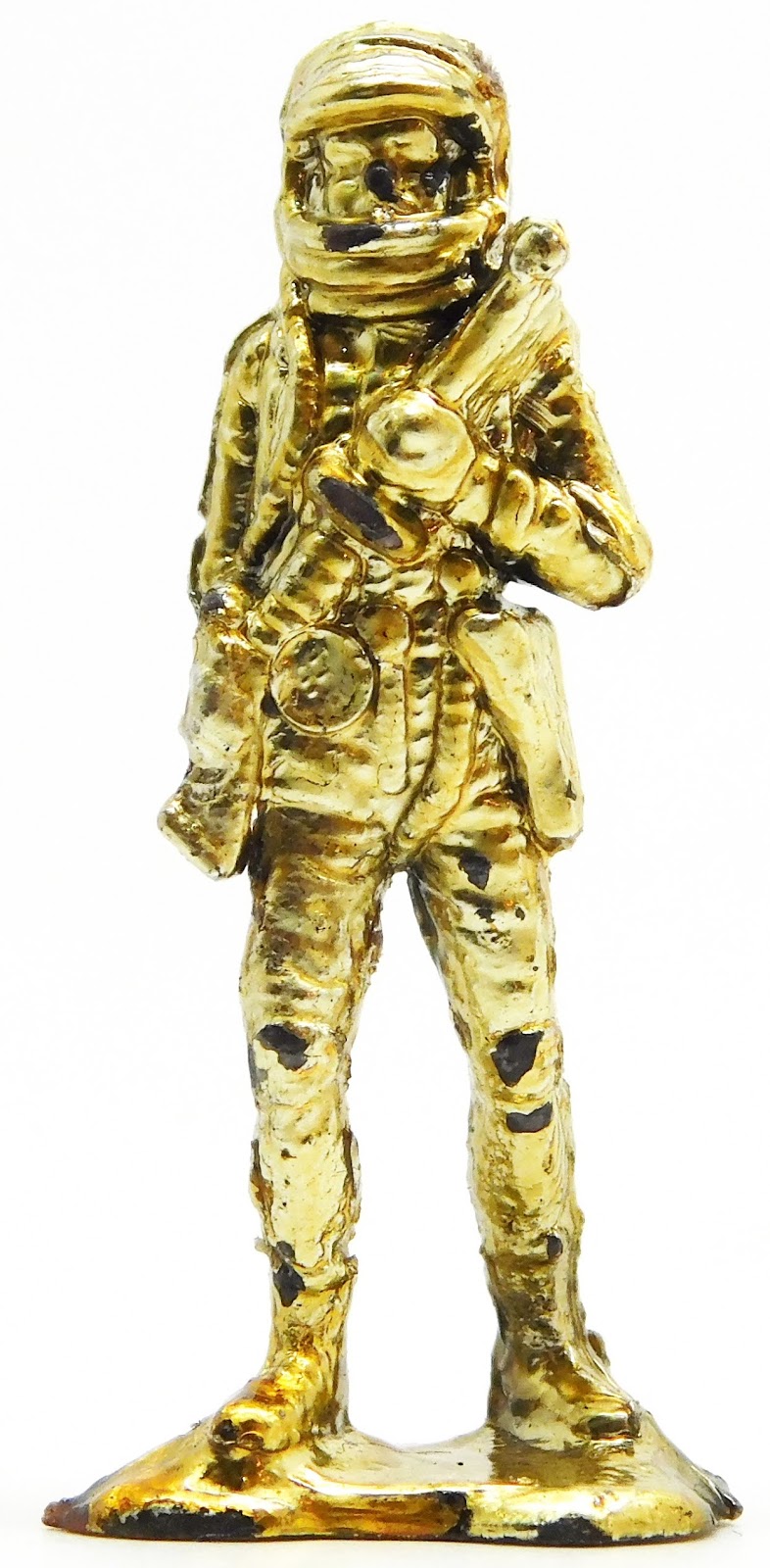 Toys and Stuff: Multiple Toymmakers Golden Astronaut Figures