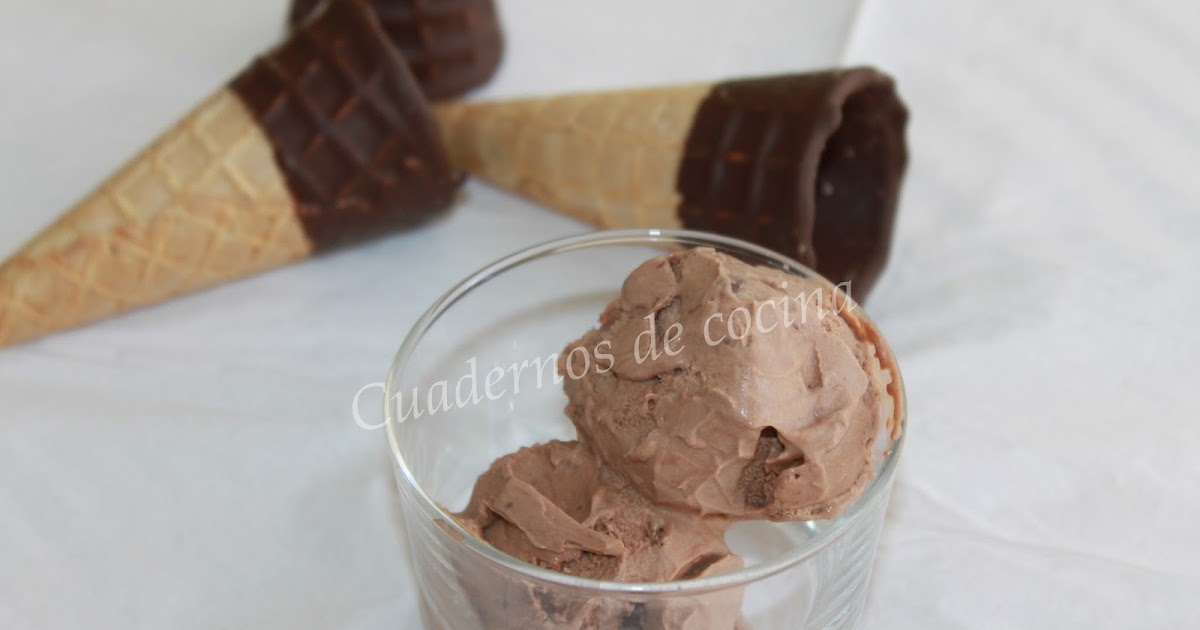 Cuadernos de cocina: Helado de nutella