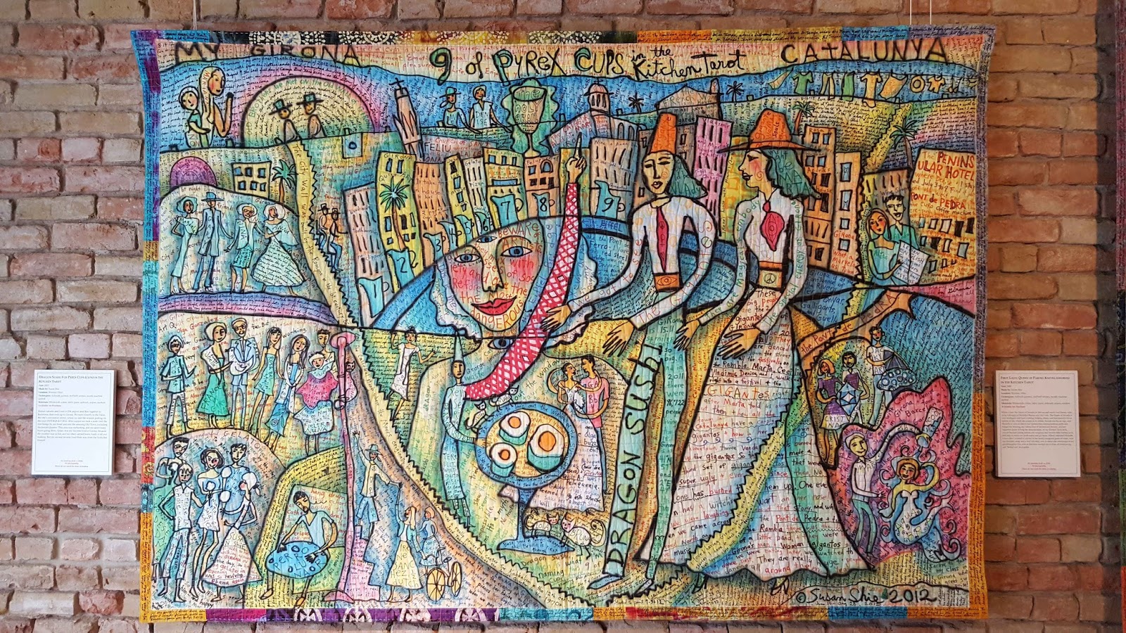 the stunning quilts of artist Susan Shie