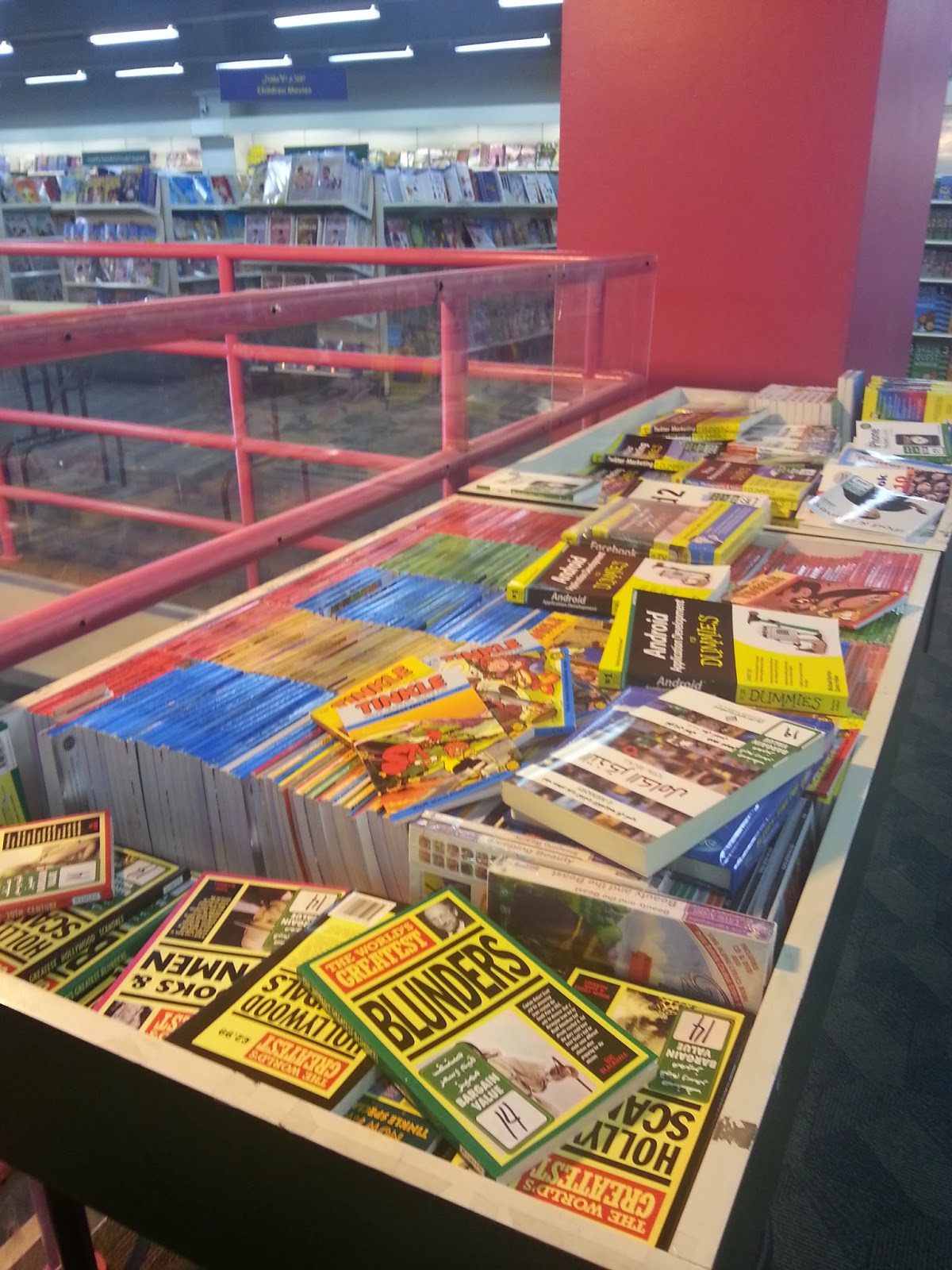 Doha Review: Al Jarir BookStore - Brocade Blue