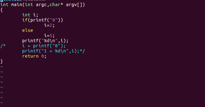 Printf In If else Statement printf-in-if-else-statement