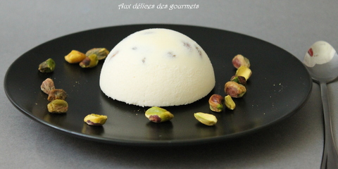 Aux délices des gourmets: NOUGAT GLACÉ A LA PISTACHE