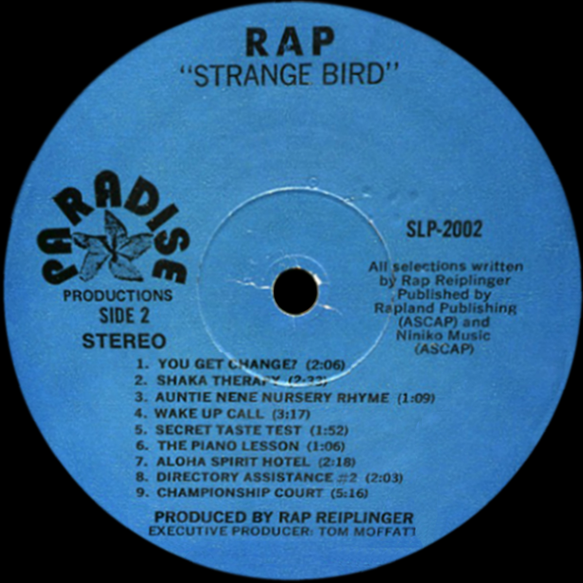 Vintage Stand-up Comedy: Rap Reiplinger - Strange Bird 1981