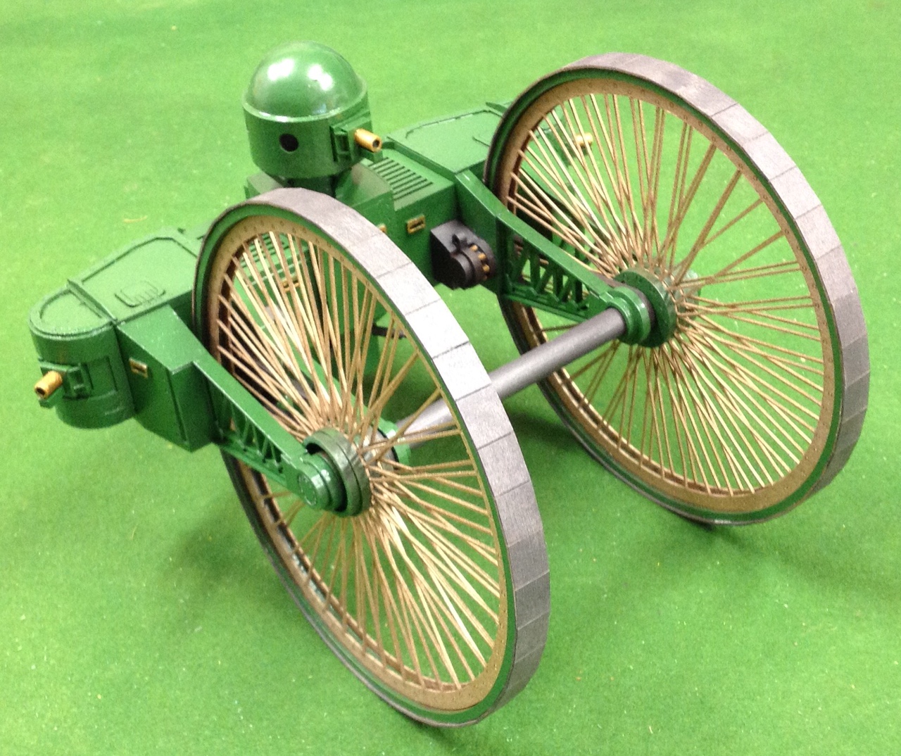 Captain Darling's Miniatures Emporium: 1/56 Tsar Tank Kit - Part 3 ...